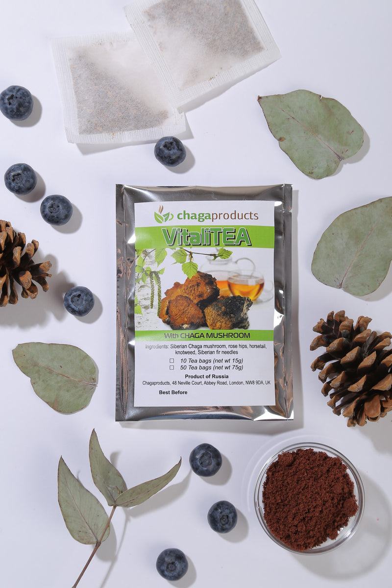 VitaliTEA "10 Tea Bags". – Chaga Products
